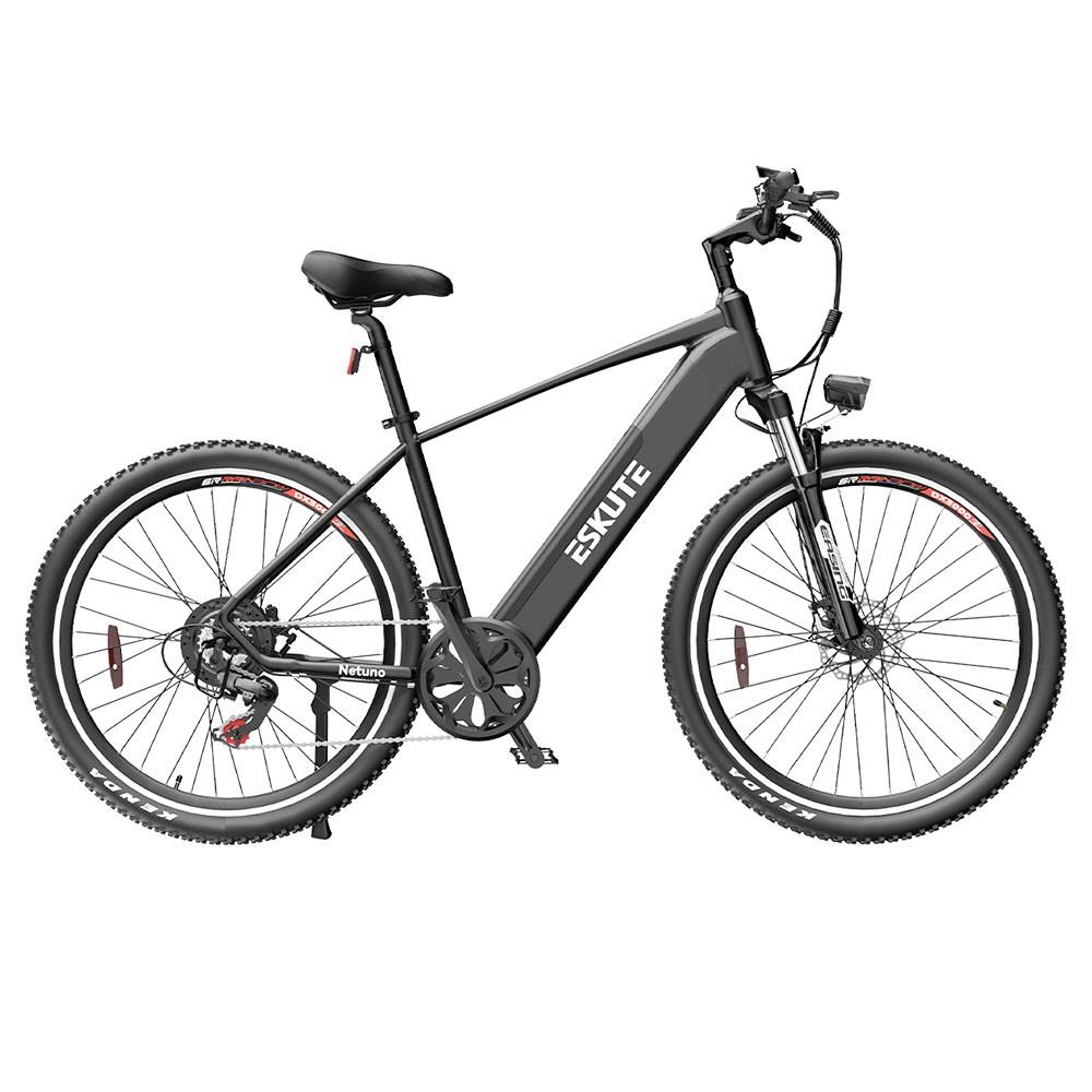 ESKUTE Netuno Plus E-Bike 27.5 inch 48V 14.5Ah 250W Motor 25km/h Black