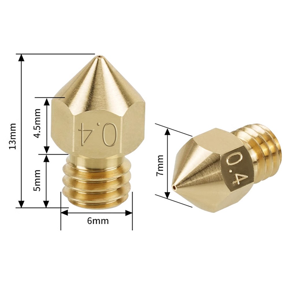 TWO TREES 0.6mm MK8 CHT Nozzle