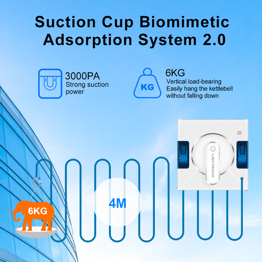Liectroux YW509 Robot Window Cleaner