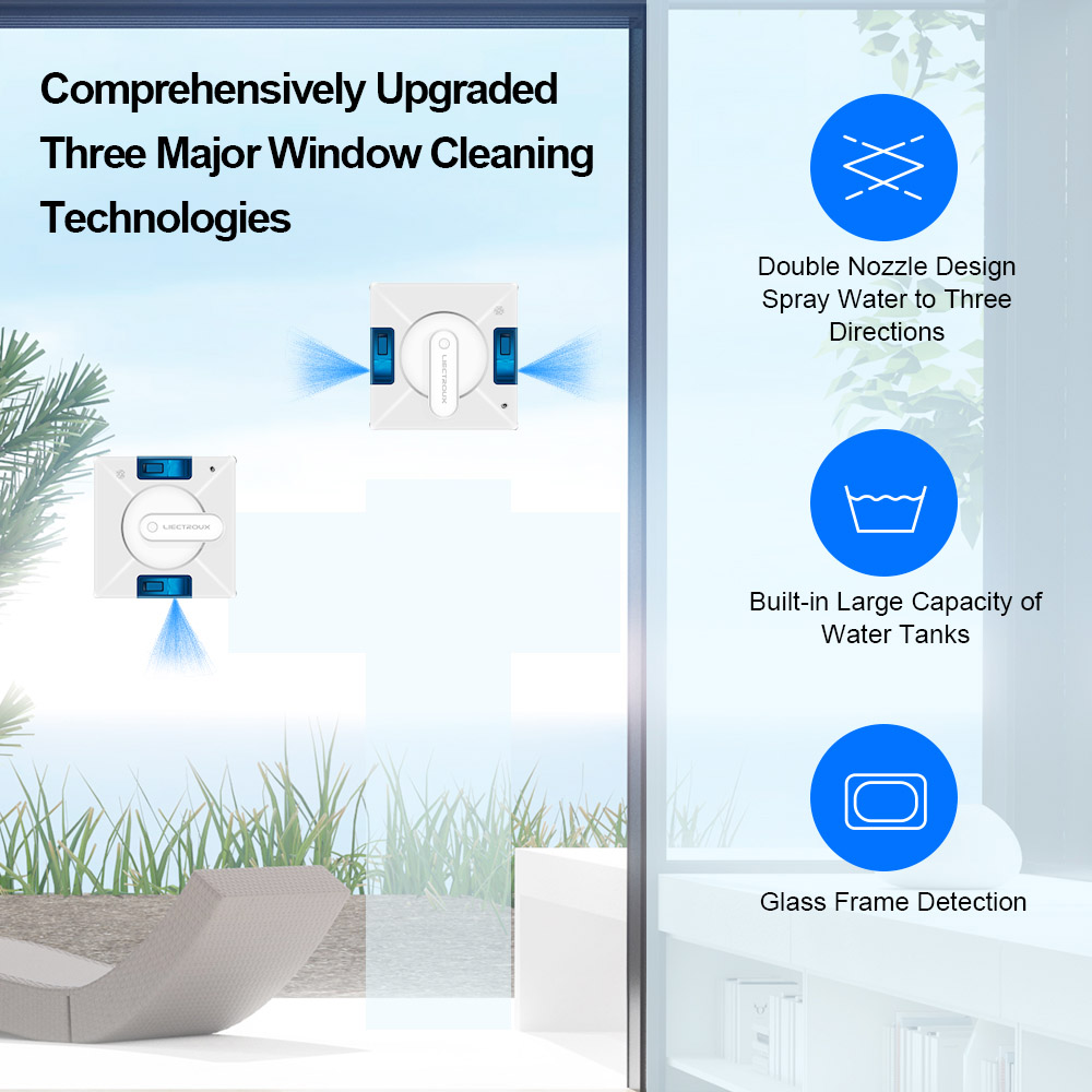 Liectroux YW509 Robot Window Cleaner