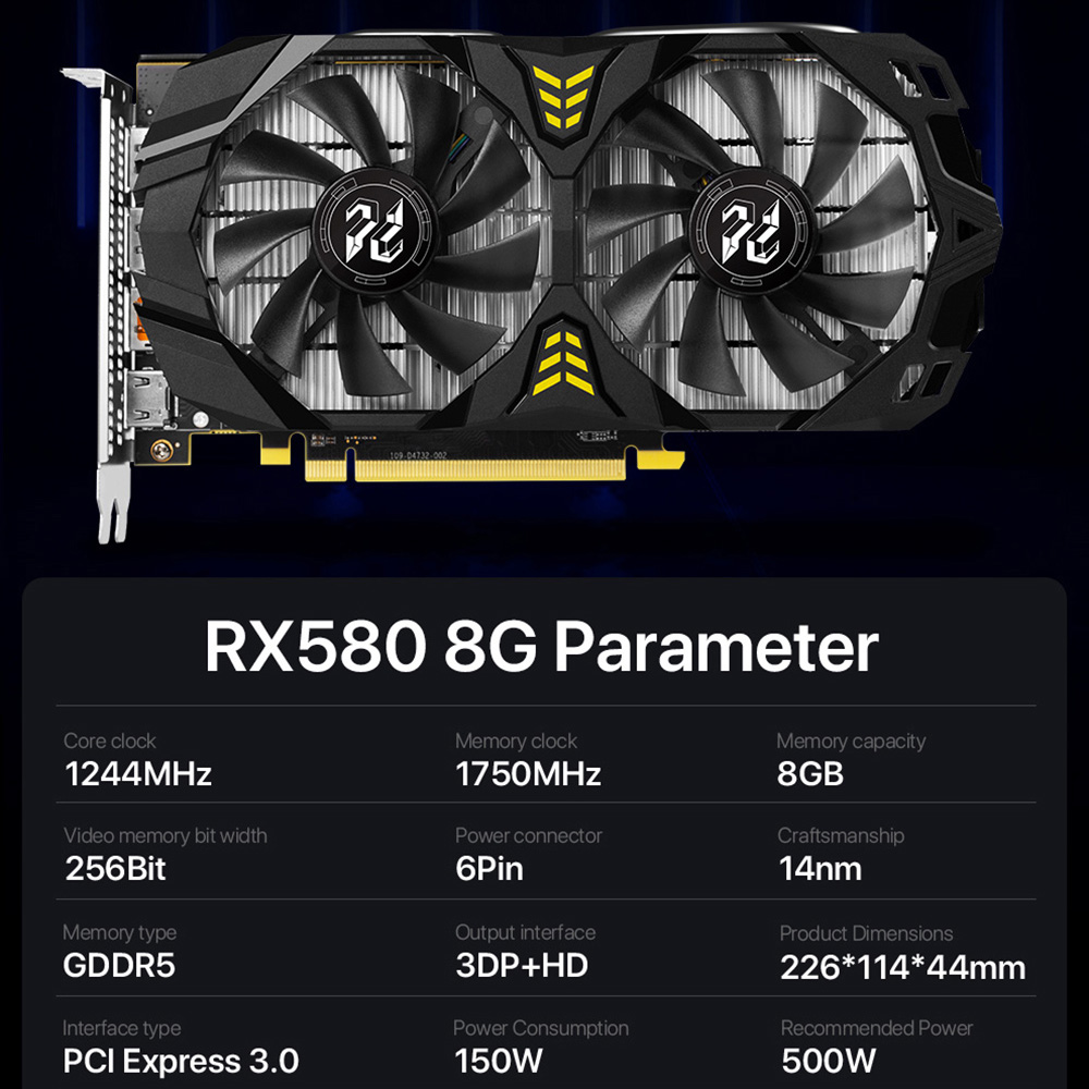 Peladn New Graphics Cards GDDR5 GPU Mining Video Card