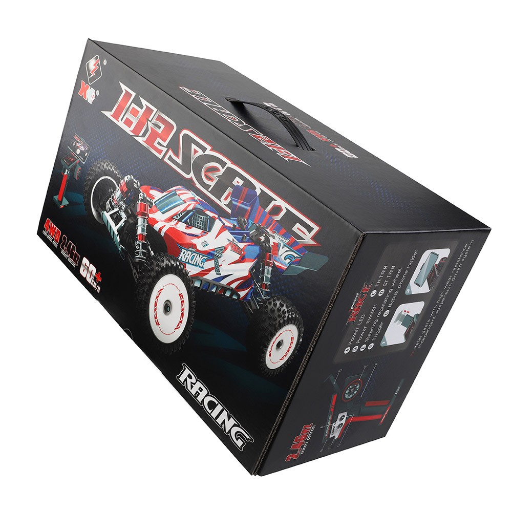 Wltoys 124008 1:12 2.4G 4Wd Rc Car Off Road Brushless 60KM