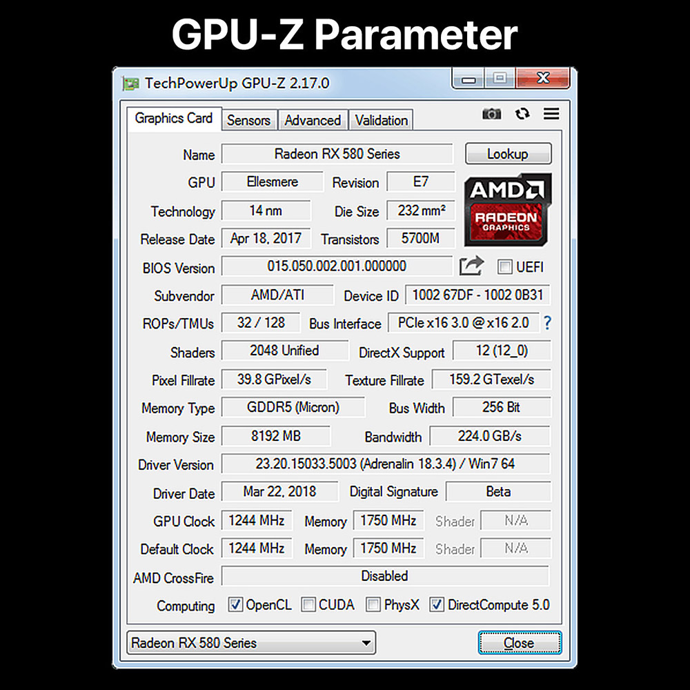 Peladn New Graphics Cards GDDR5 GPU Mining Video Card