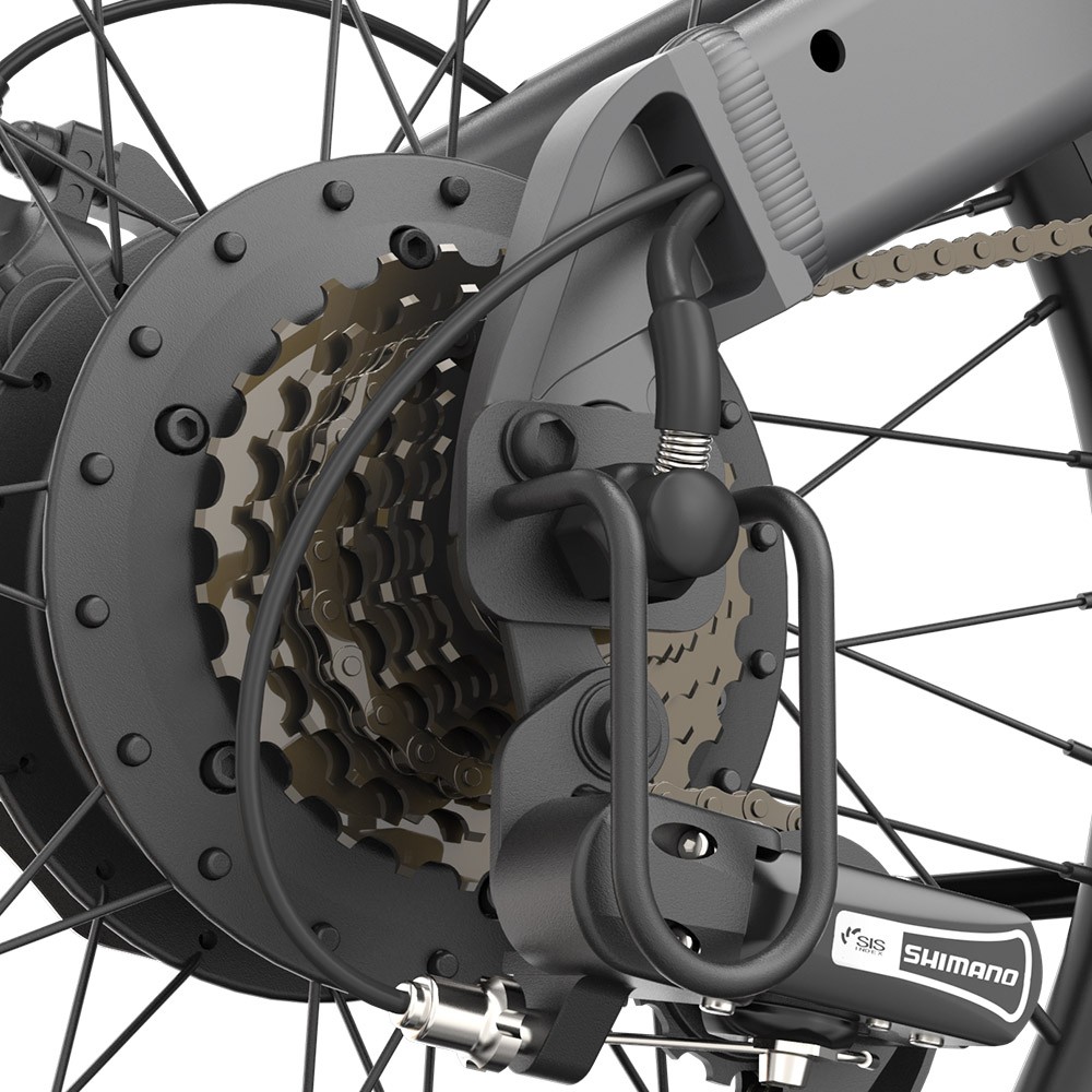 HIMO Z20 Plus Electric Bike 20 inch 25km/h 36V 10Ah 250W Grey