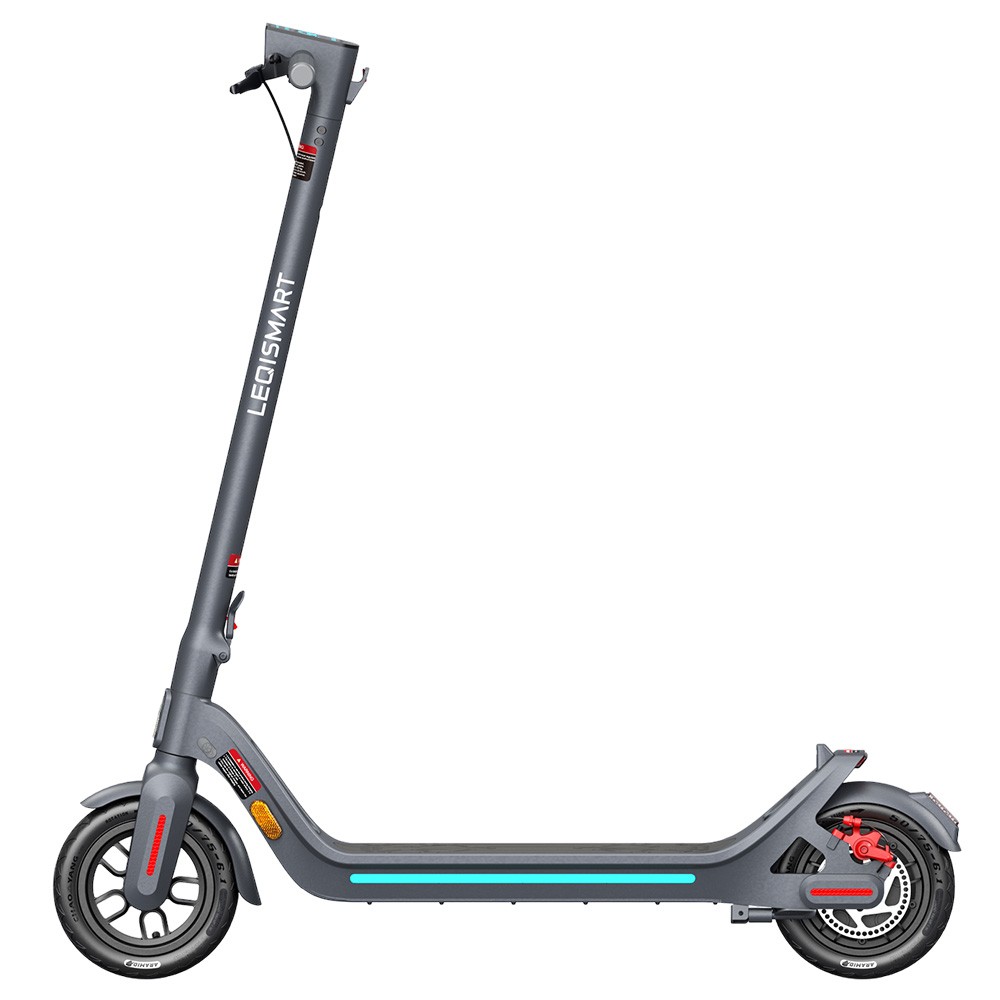 LEQISMART D12 Electric Scooter 9 inch Tire Black