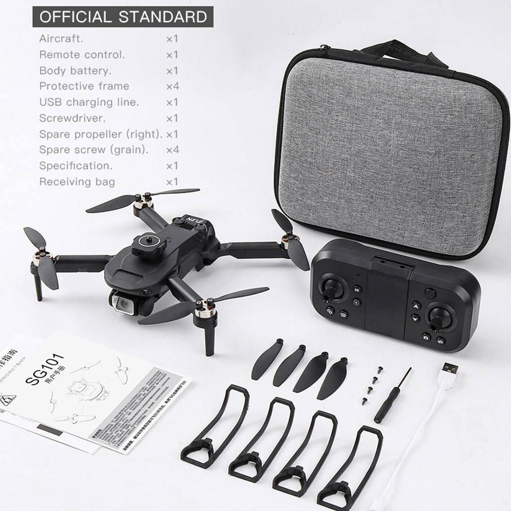 ZLL SG101 Pro 4K Dual Camera 4 Obstacle Avoider Quadcopter