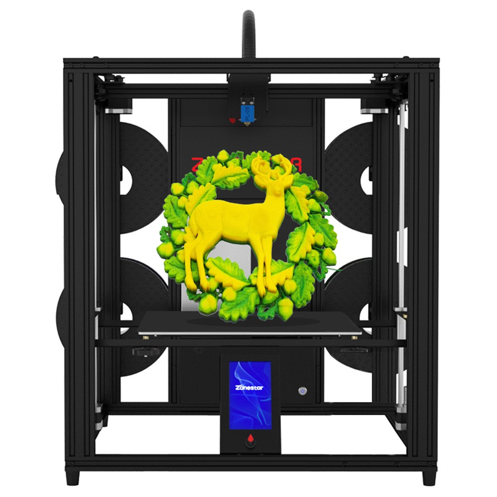 Zonestar Z9V5MK5 Mixed Color 3D Printer