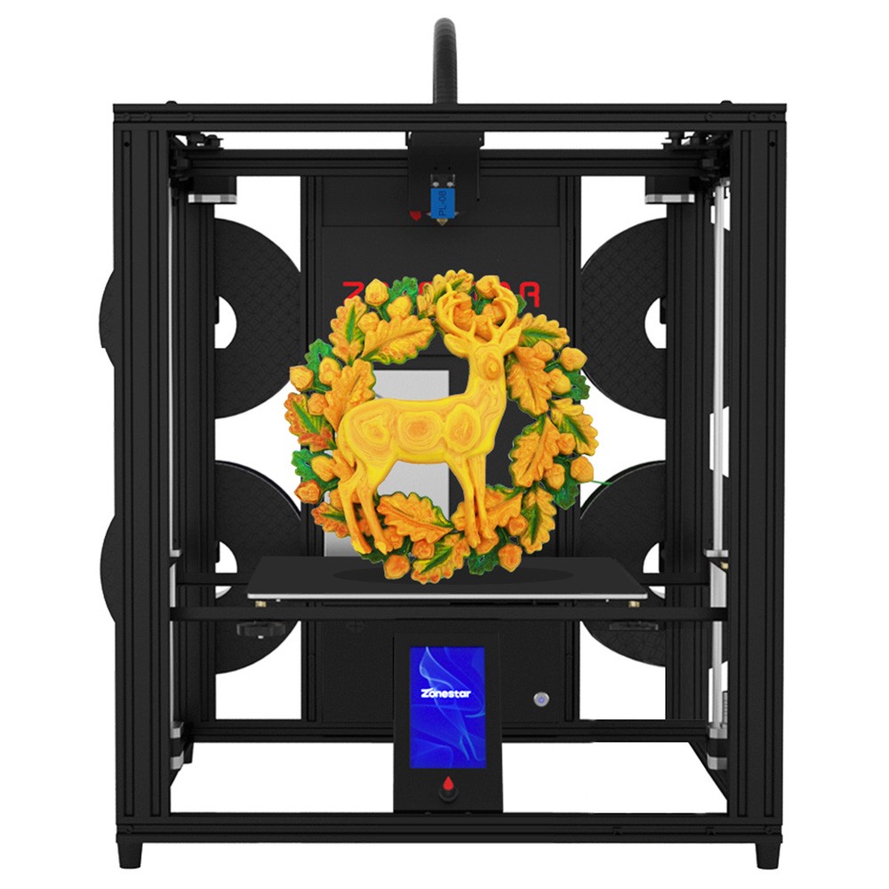Zonestar Z9V5MK5 Mixed Color 3D Printer
