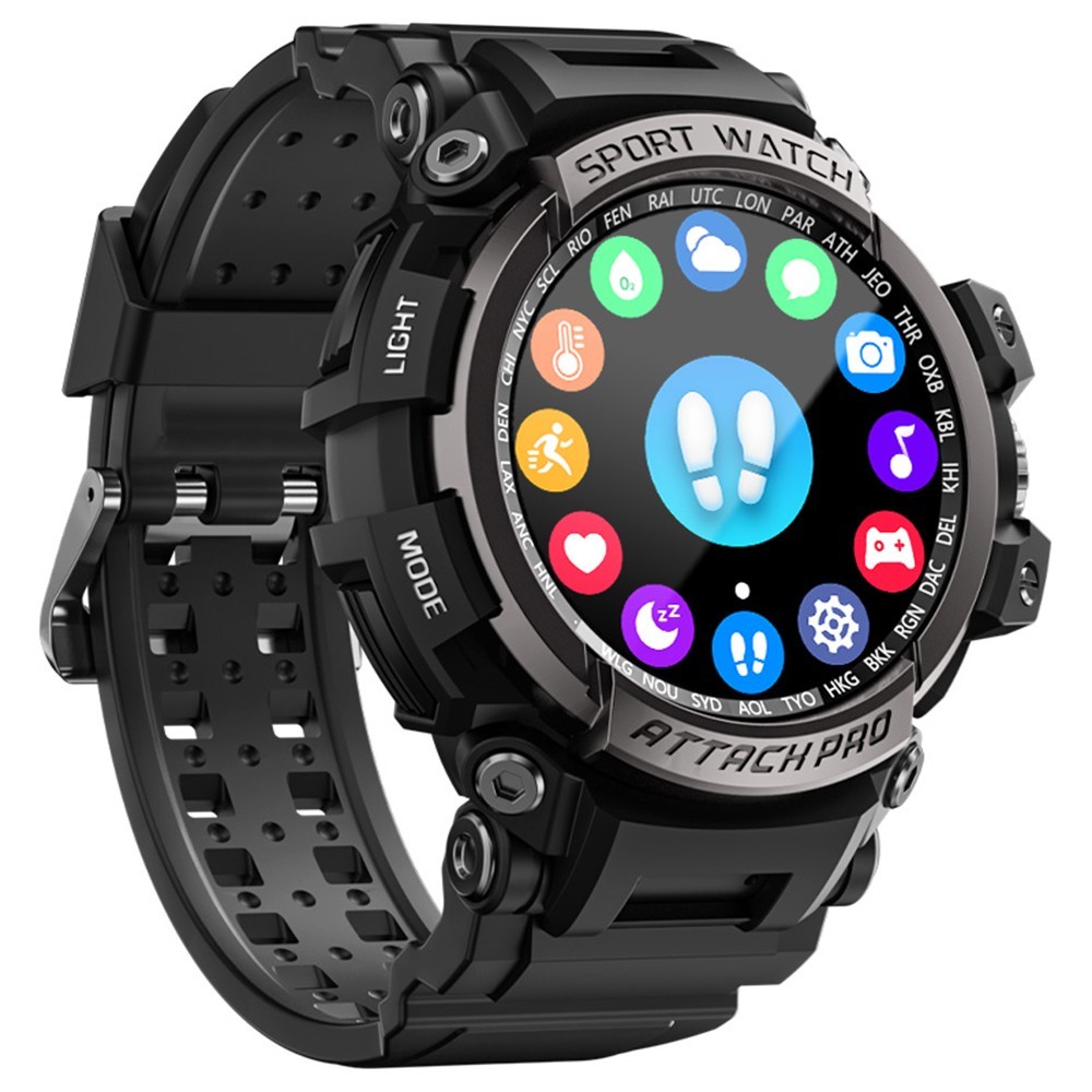 LOKMAT ATTACK Pro Smartwatch Black