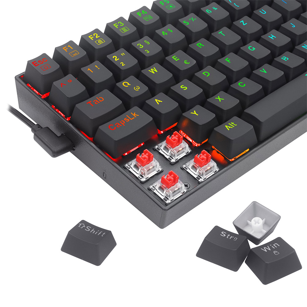 Redragon K629-RGB 84-Key RGB Backlight Mechanical Gaming keyboard