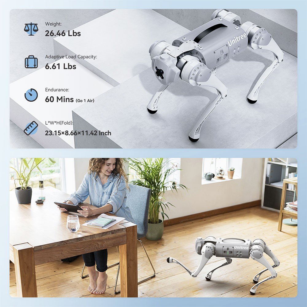 Unitree Go 1 Air Bionic Companion Robot