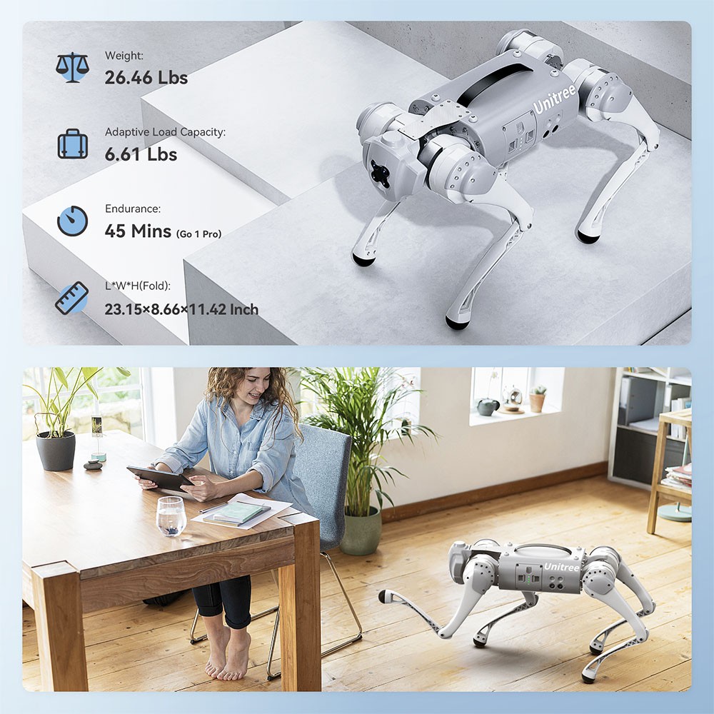 Unitree Go 1 Pro Bionic Companion Robot