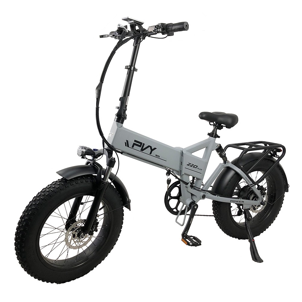 PVY Z20 Plus E-Bike 20 inch Tires 48V 1000W 16.5Ah 50km/h Speed Grey ...