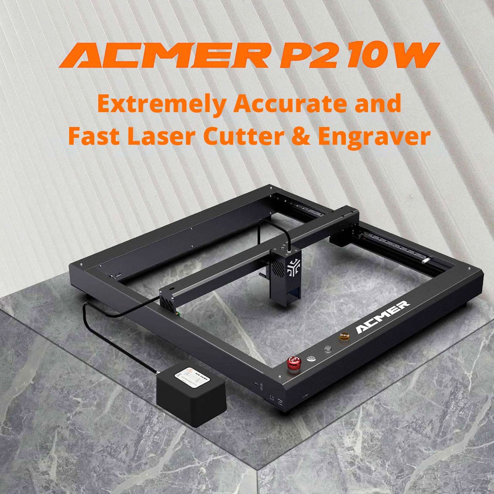 ACMER P2 10W Laser Engraver Cutter | United States