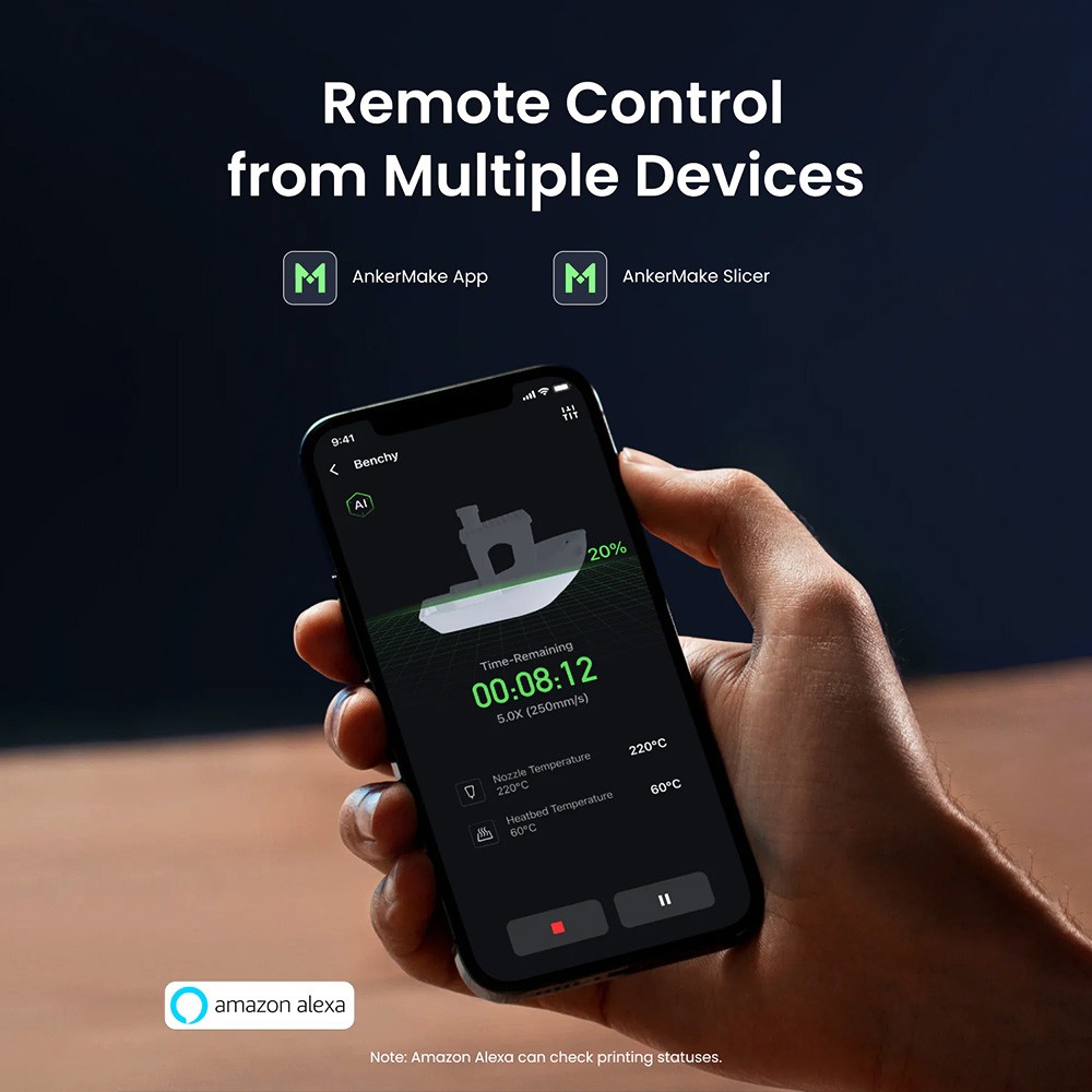 AnkerMake M5 3D Printer 500mm/s