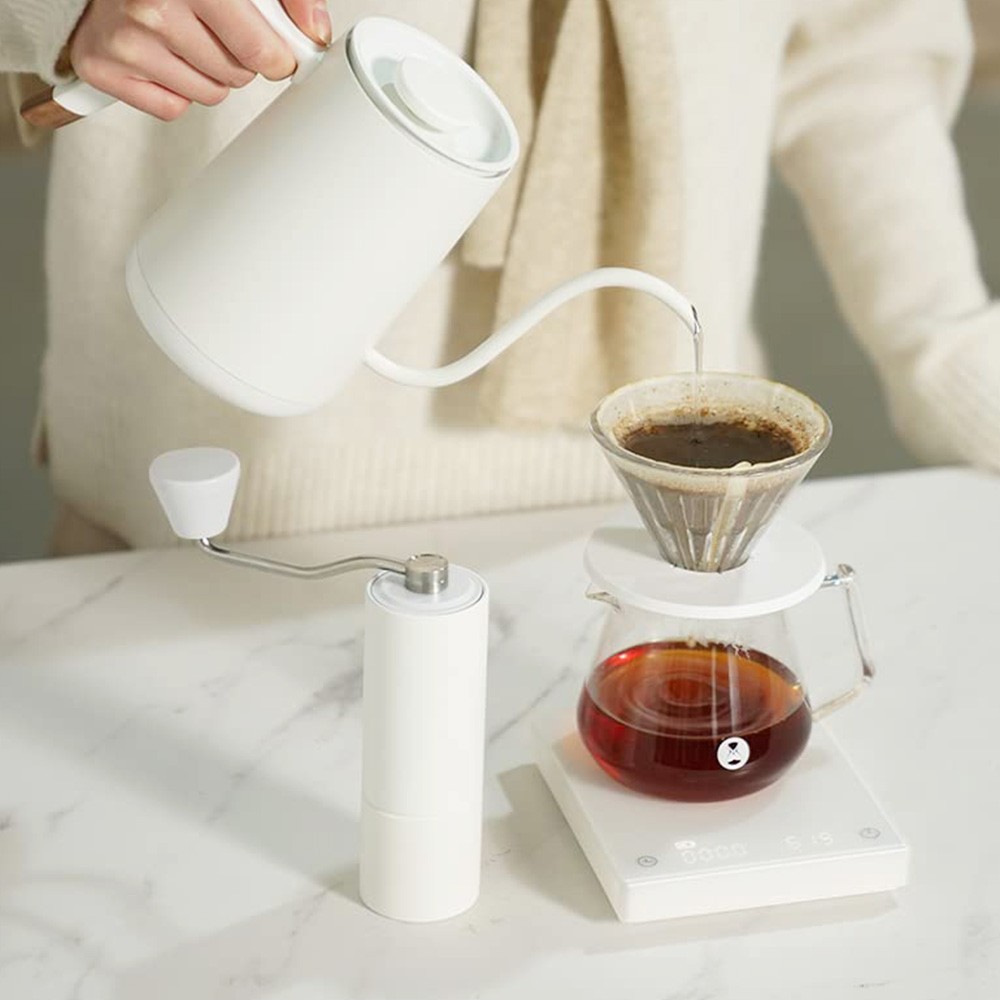 TIMEMORE Chestnut C3 Hand Coffee Grinder White