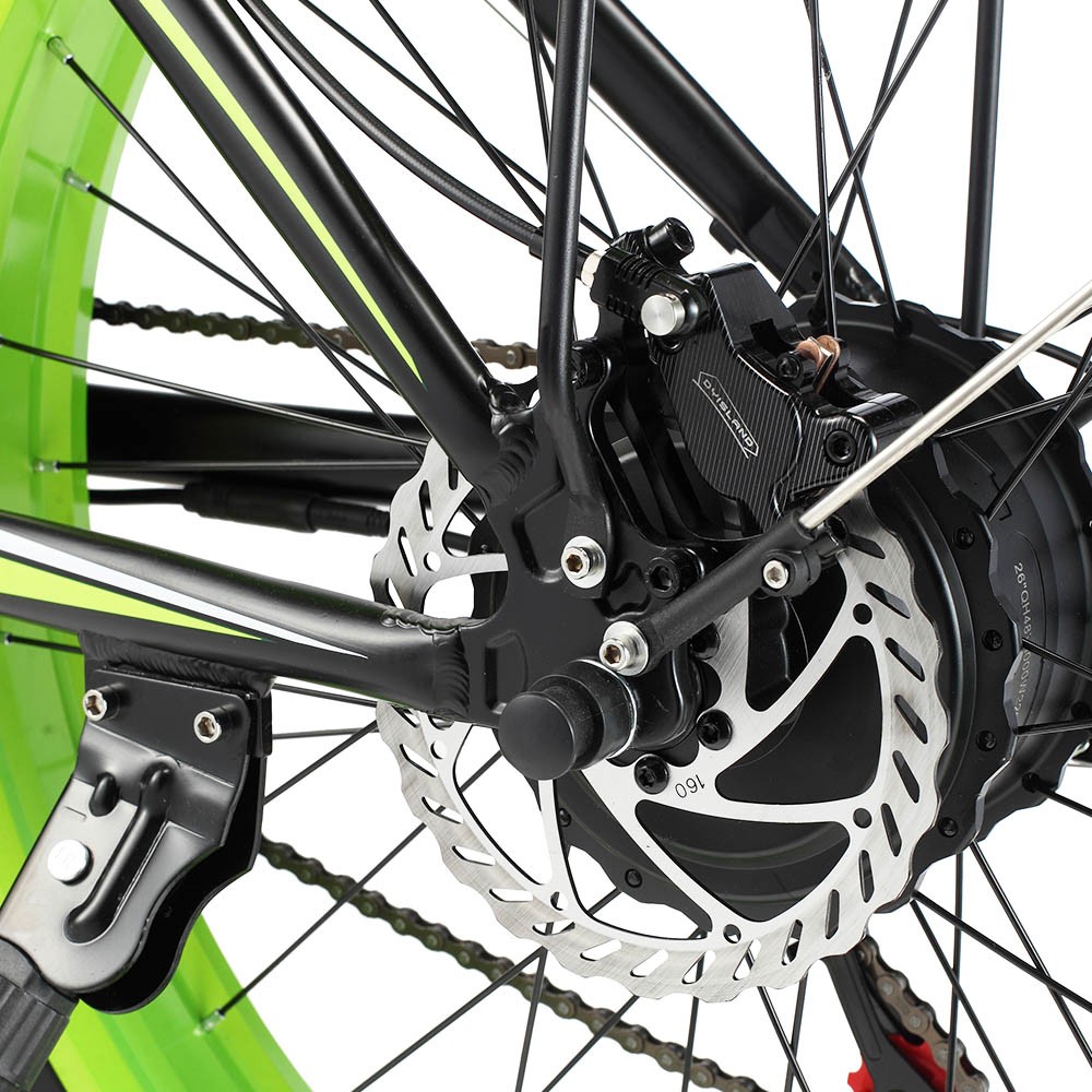 PHILODO H7 Electric Bike 26 inch 48V 1000W Motor 17.5Ah 50km/h Green