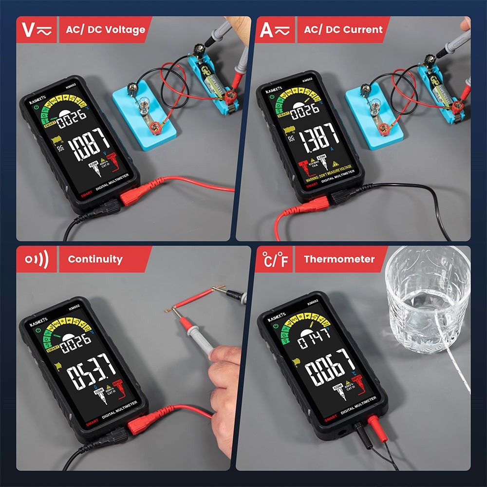 KAIWEETS KM602 Smart Digital Multimeter Black | United States