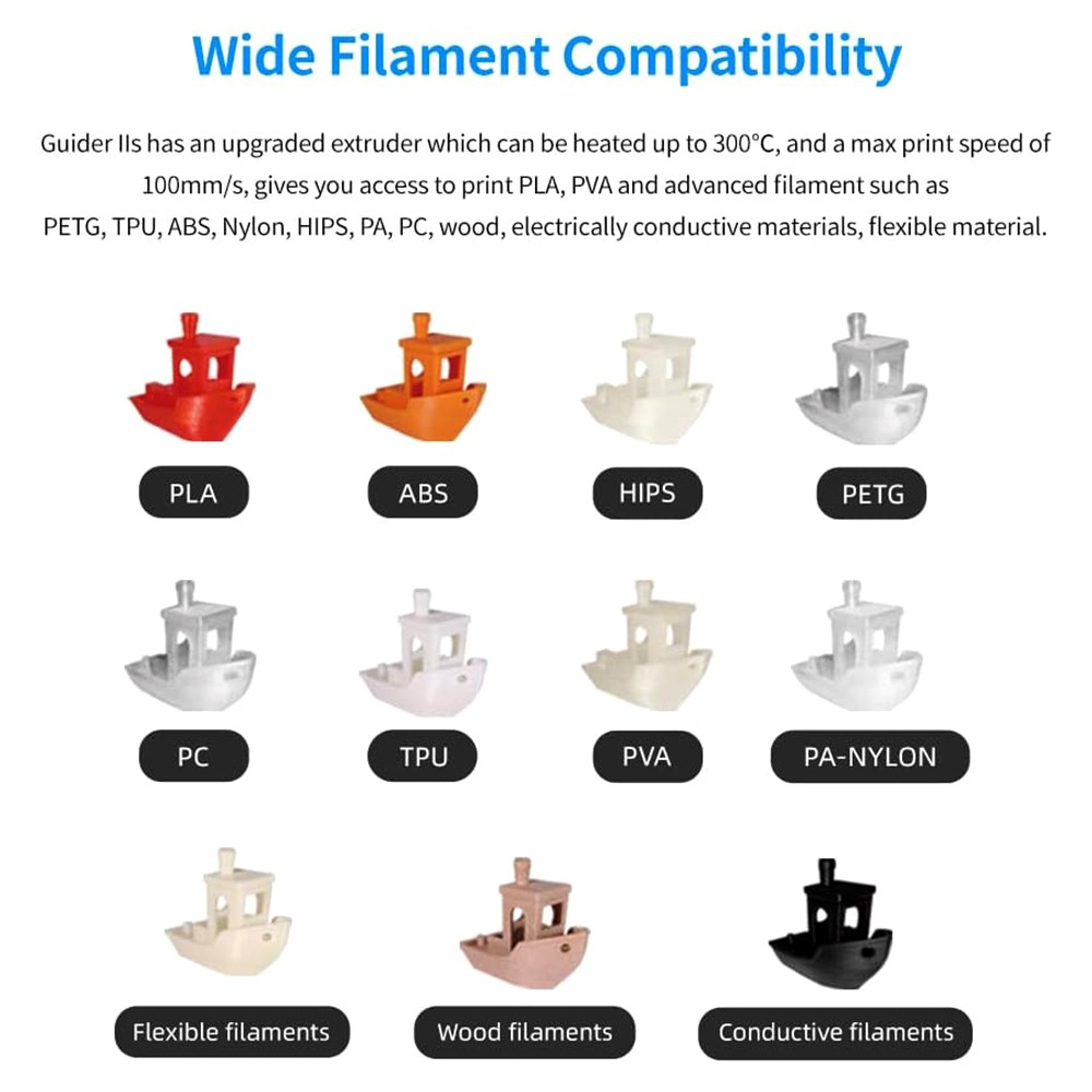 Flashforge Guider 2S Industrial 3D Printer
