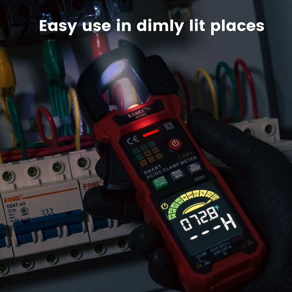 KAIWEETS KC602 Smart Digital Clamp Meter | Europe
