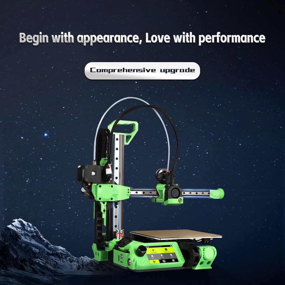 Lerdge iX 3D Printer RTP Version Pre-Assembly Green