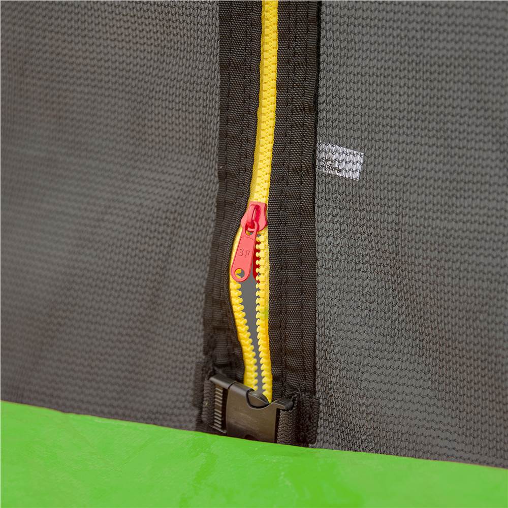 10FT Trampoline with Basketball Hoop Inflator and Ladder(Inner Safety ...