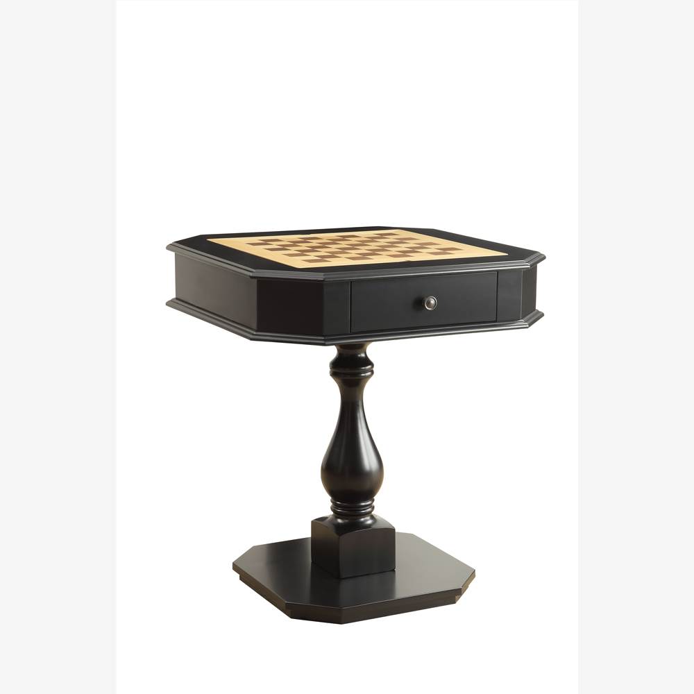 ACME Bishop Game Table in Black 82846