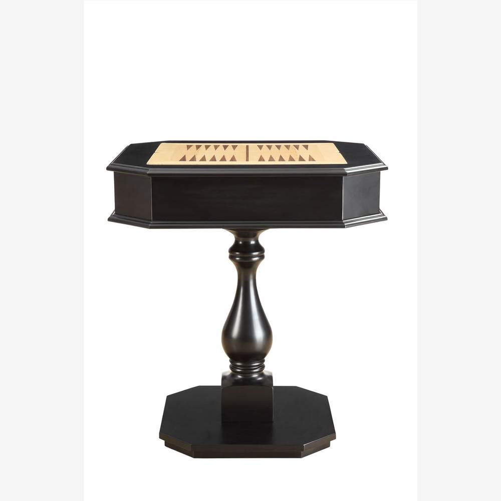 ACME Bishop Game Table in Black 82846