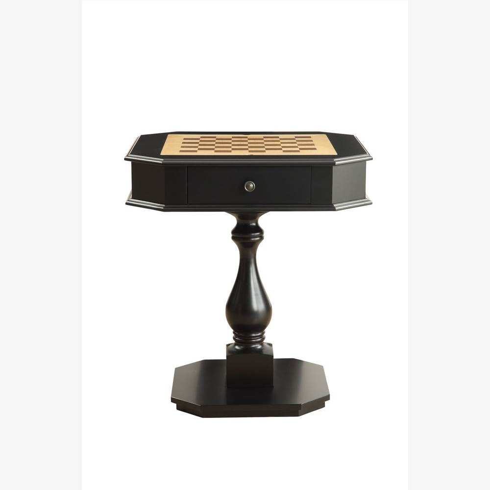 ACME Bishop Game Table in Black 82846