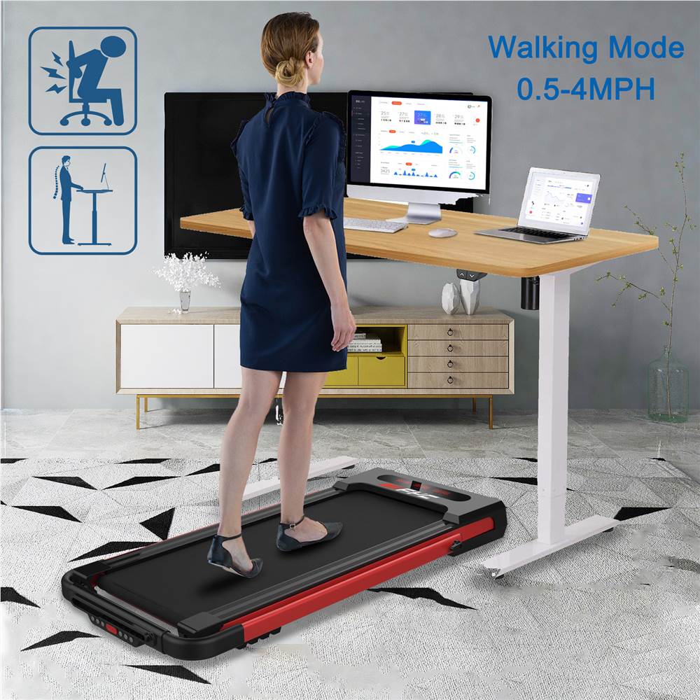 FYC 2 in 1 Under Desk Treadmill - 2.5 HP Folding Treadmill for Home ...