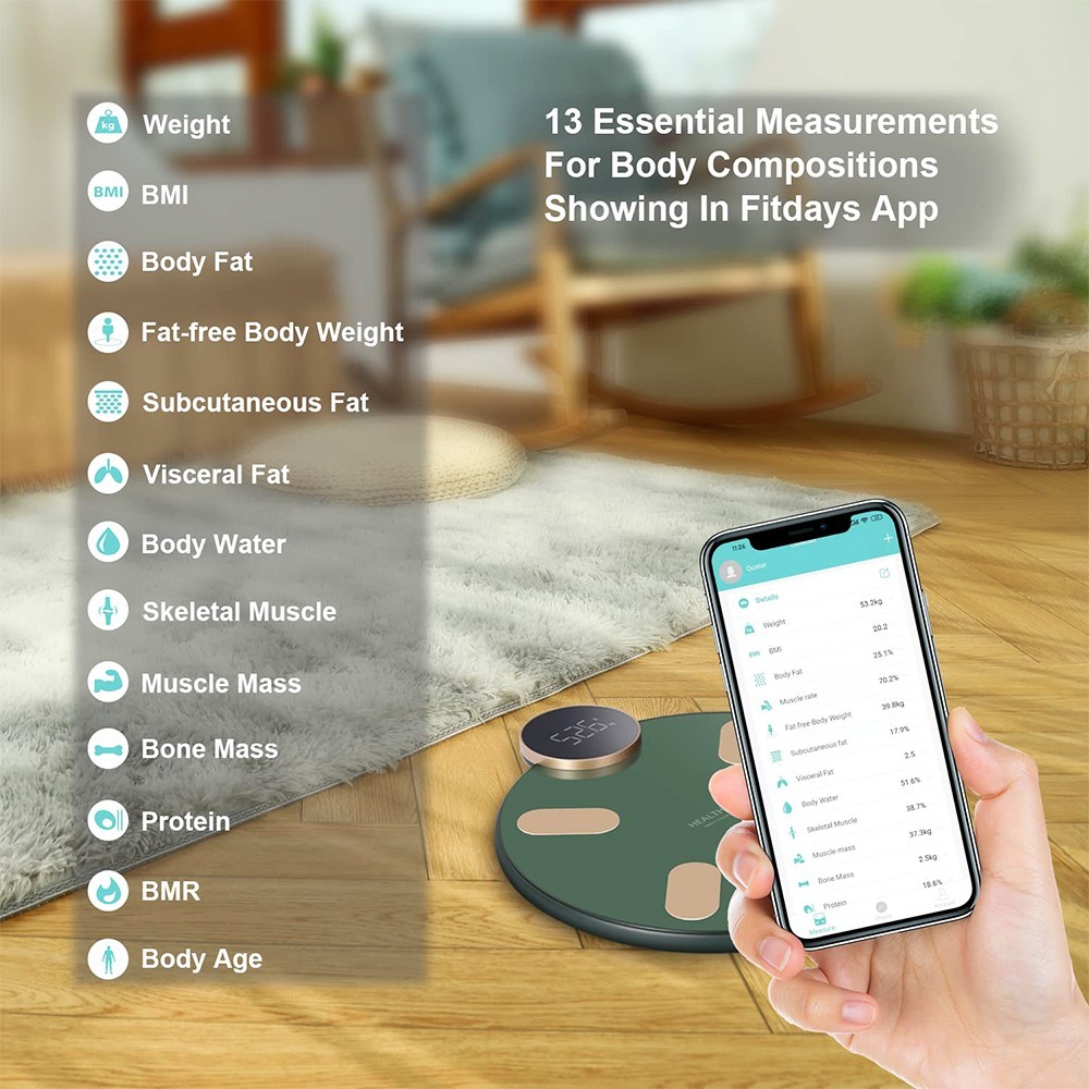 Healthfun Smart Bluetooth Body Scale