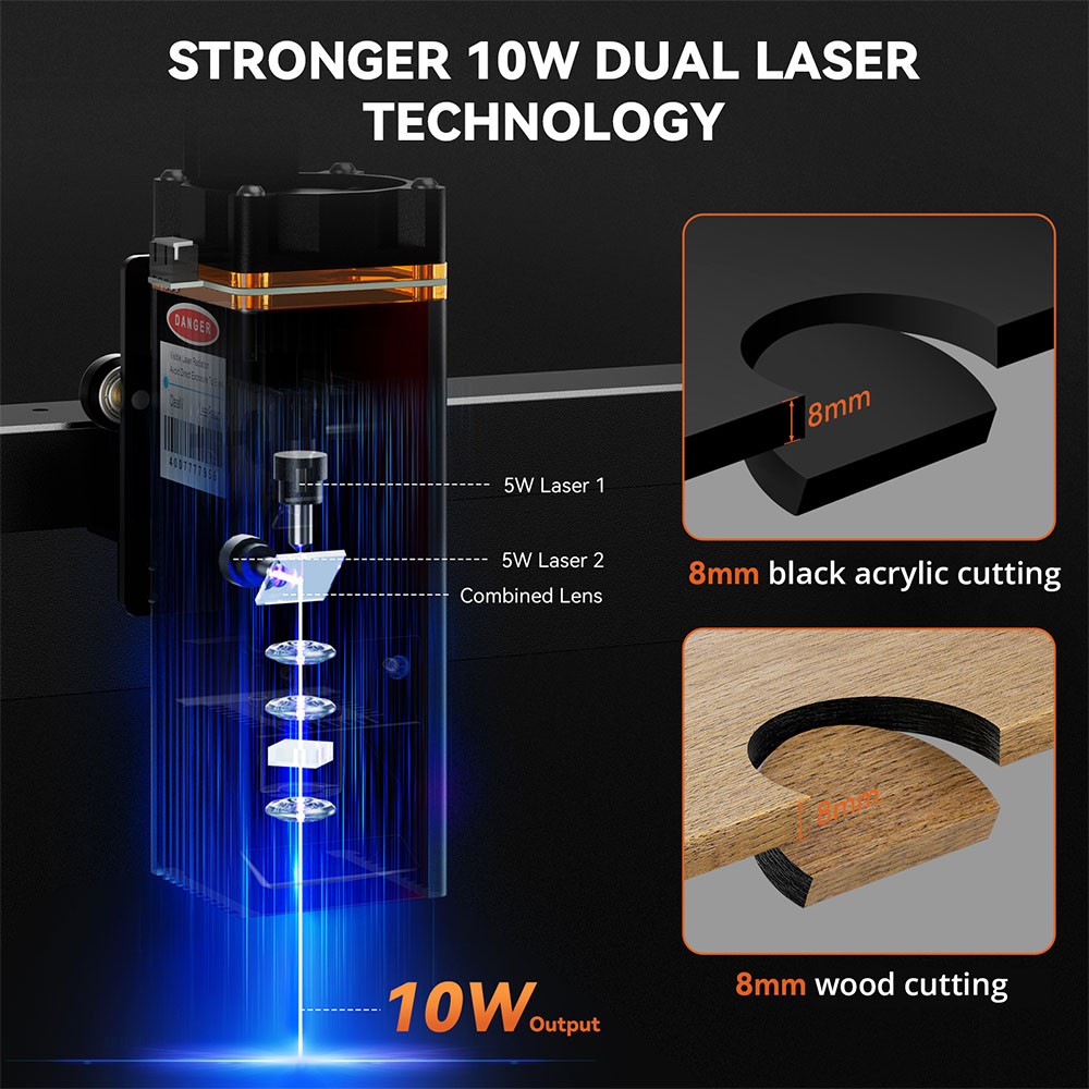 WAINLUX JL7 Laser Engraver 10W