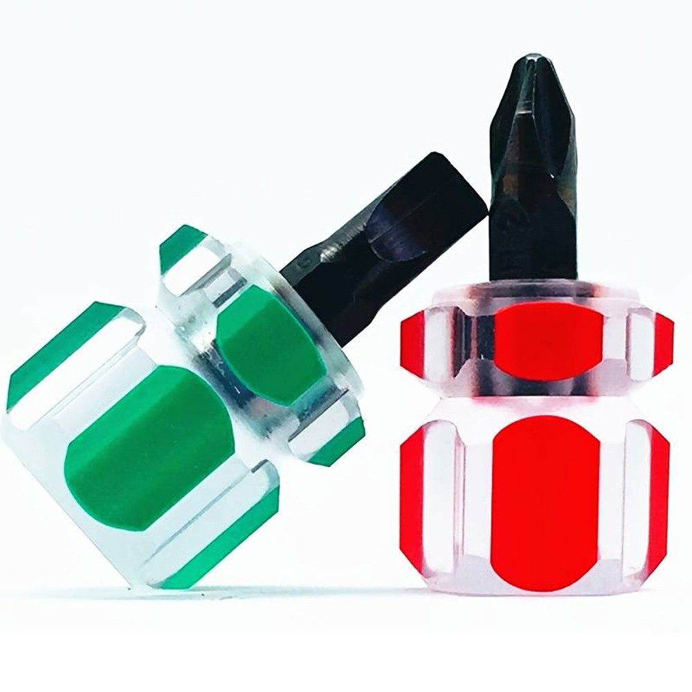 Mini Short Phillips Screwdriver Red