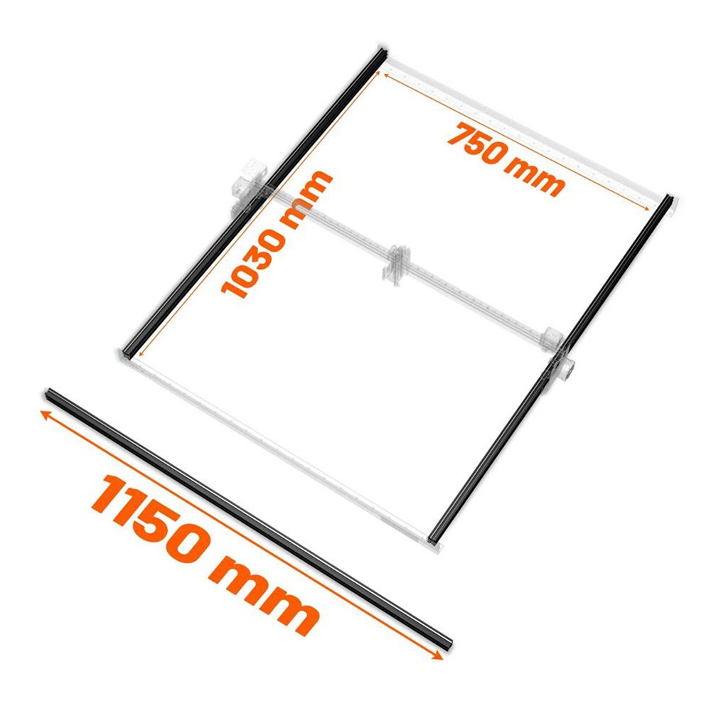 NEJE 1150mm Y-Axis Extension Rod Kit