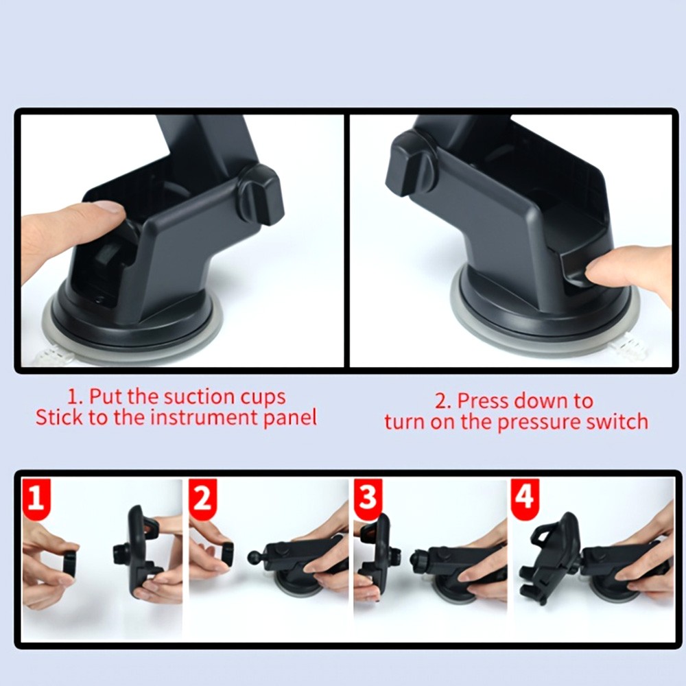Car Universal Hands-Free Suction Cell Phone Holder