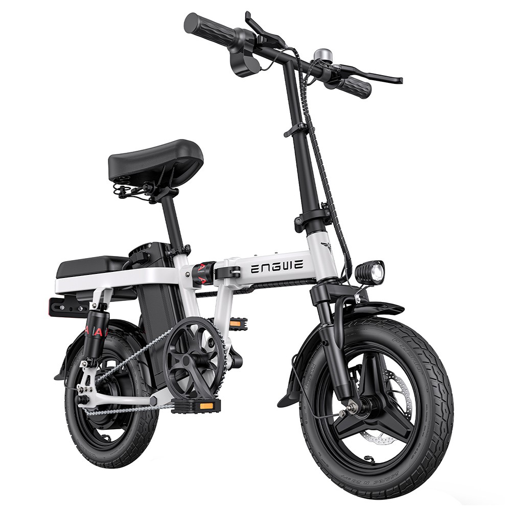 ENGWE T14 Electric Bike 14 inch Tire 48V 10Ah 250W Motor 25km/h White ...