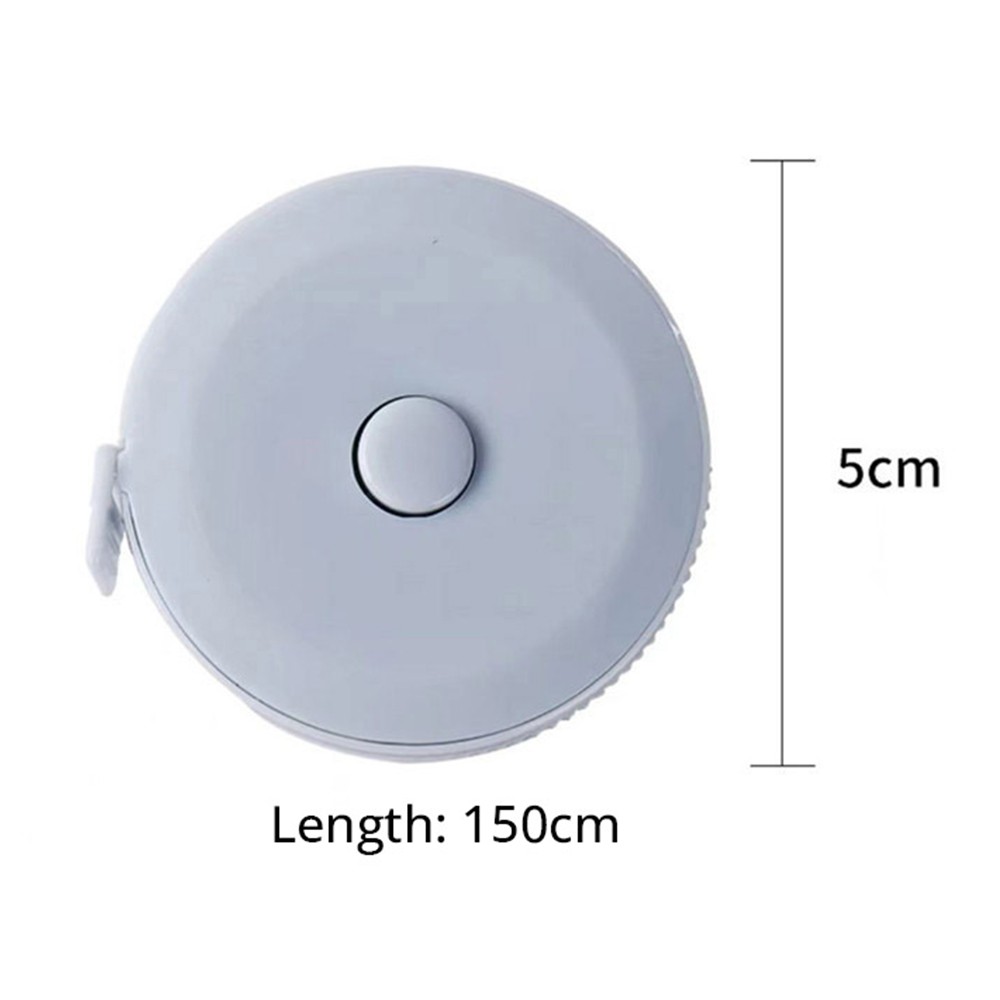 150cm Round Plastic Tape Measure Blue