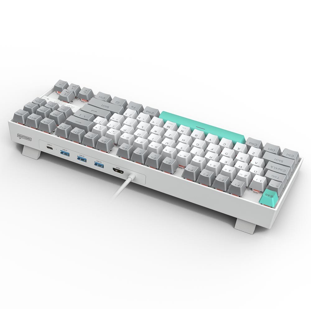 3inuS 87-Key Mechanical Keyboard Hub Red Switches