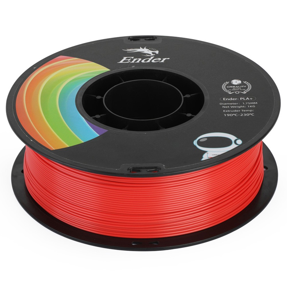 Creality Ender PLA+ 3D Printing Filament Red