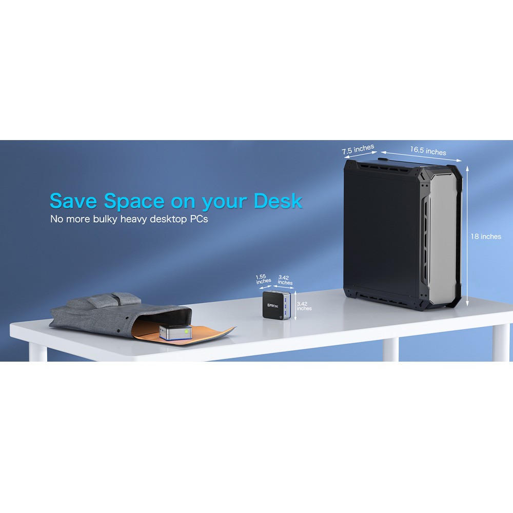 GMK G2 Mini PC Intel Alder Lake N100 12GB DDR5 256GB SSD