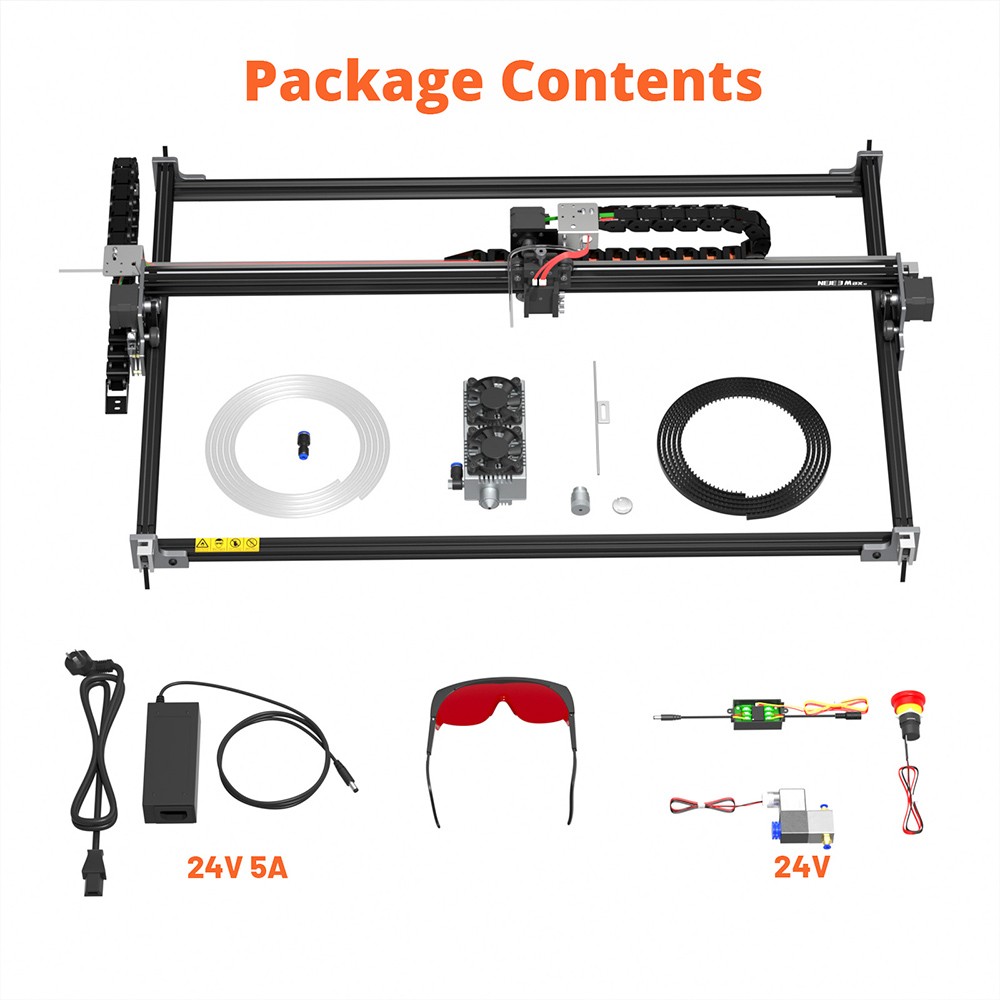 NEJE 3 Max V2 Laser Engraver 24W