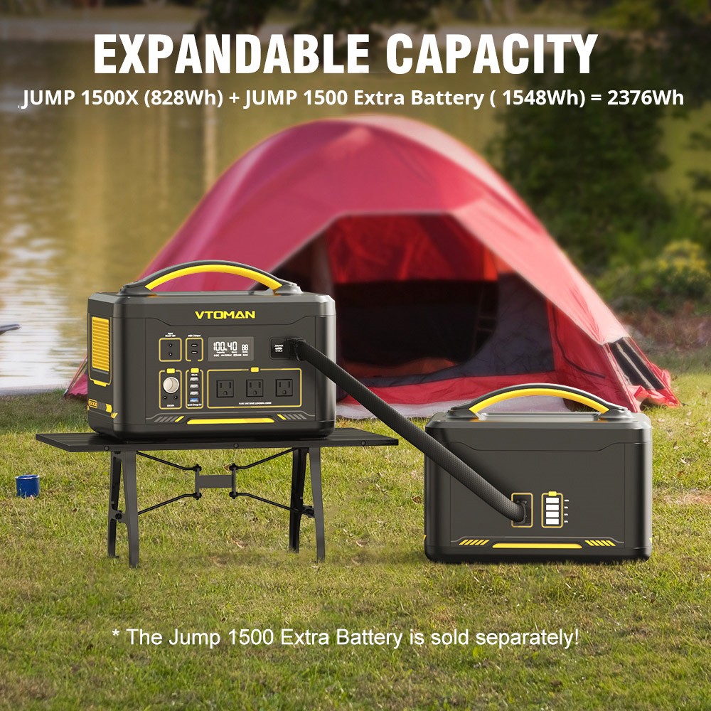 VTOMAN JUMP 1500X Portable Power Station