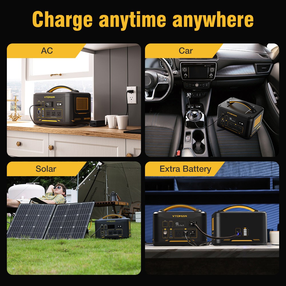 VTOMAN JUMP 1000 Portable Power Station