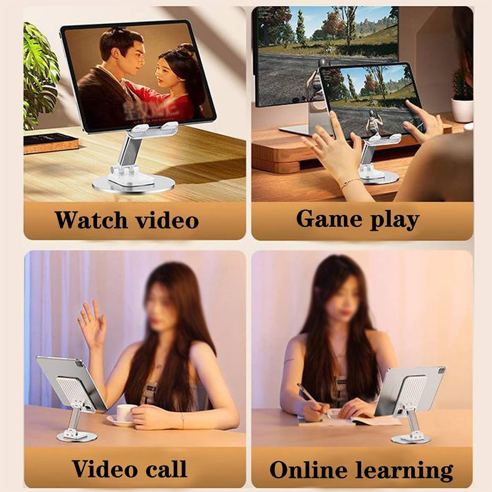 Portable Foldable Phone Stand White