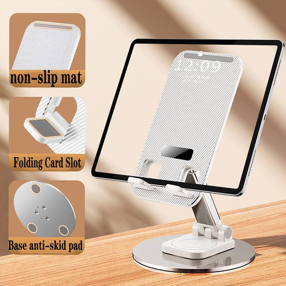 Portable Foldable Phone Stand White