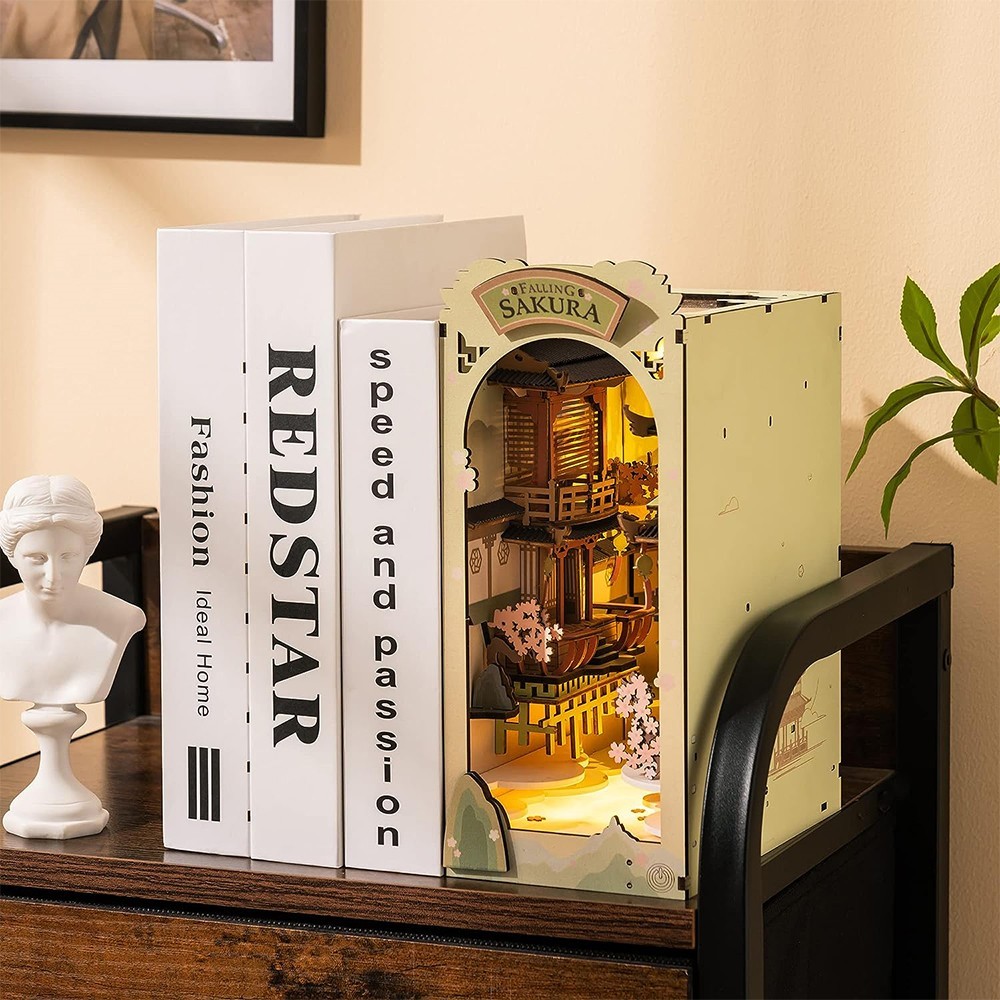 Rolife TGB05 Book Nook Shelf 3D Wooden Puzzle