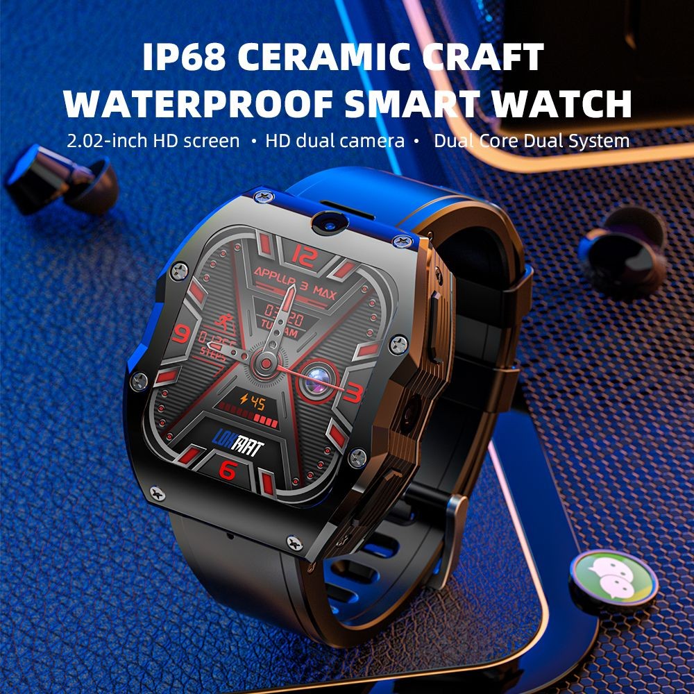 LOKMAT APPLLP 3 MAX Phone Watch Red