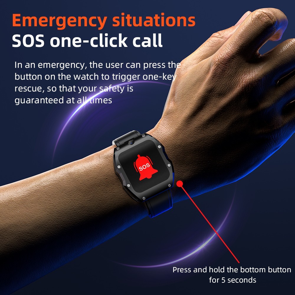 LOKMAT APPLLP 3 MAX Phone Watch Red