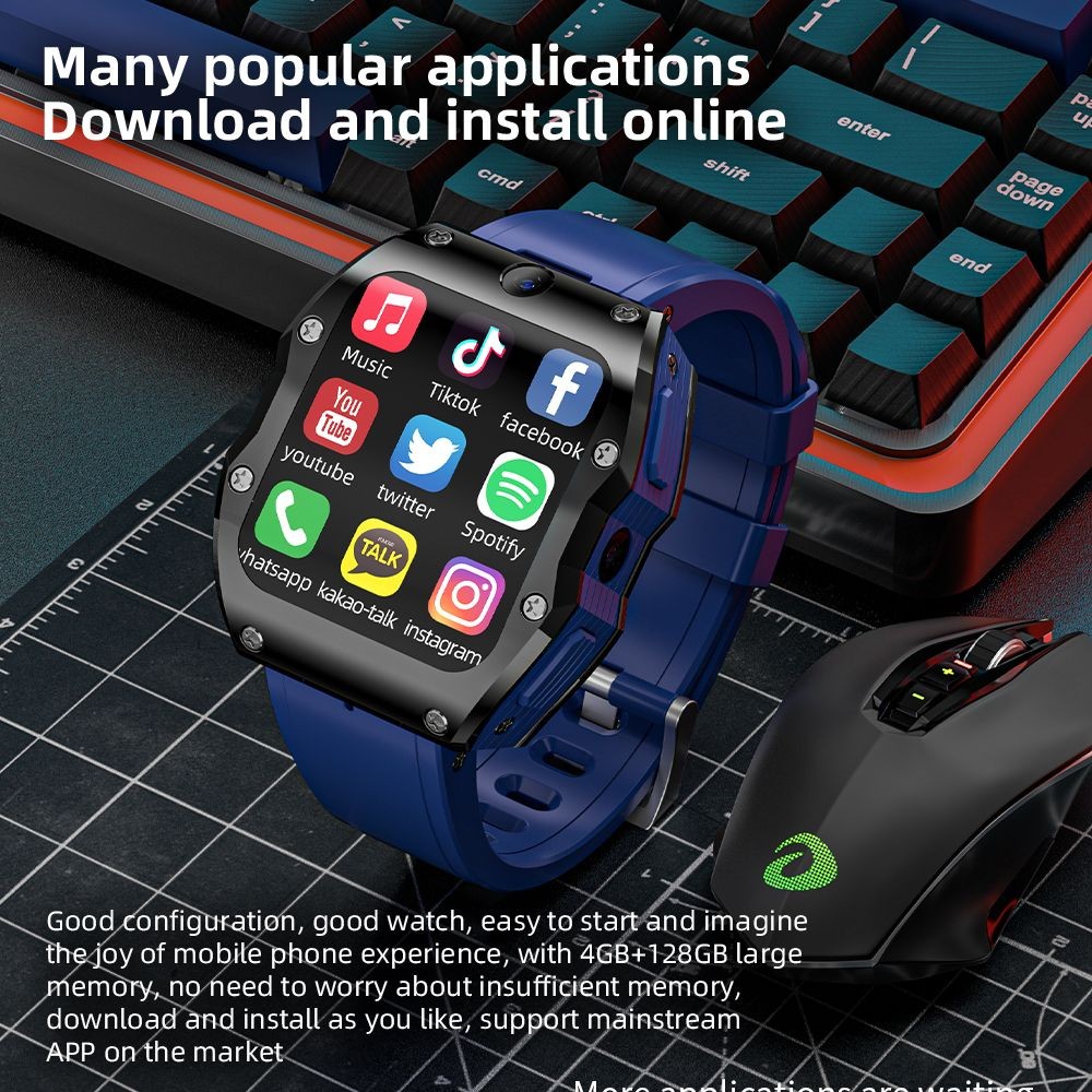 LOKMAT APPLLP 3 MAX Phone Watch Red