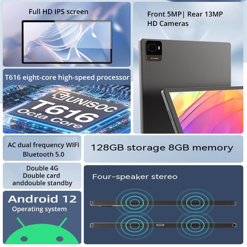 Jumper EZpad M11 10.5'' 4G Tablet 8GB DDR4 128GB eMMC